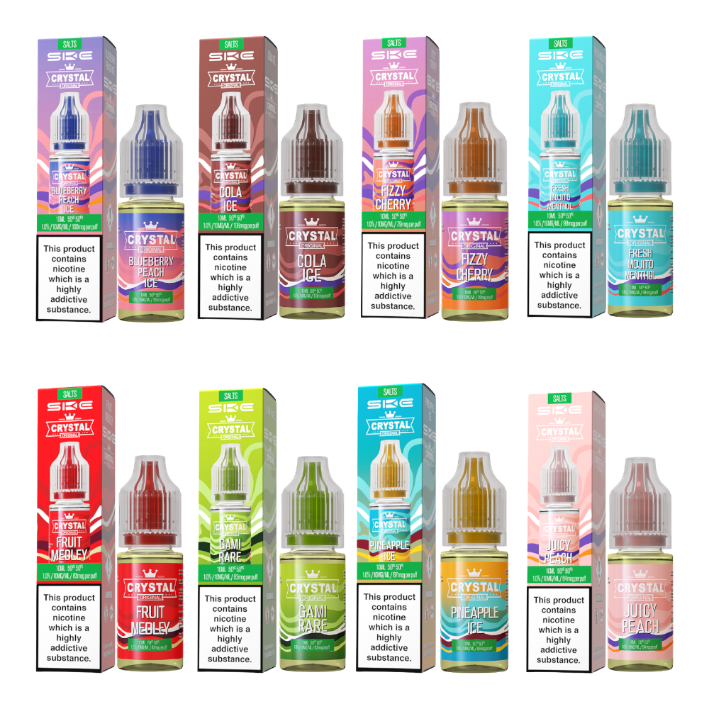 SKE Crystal V2 Nicotine Salts – Red Box Vape SKE Crystal V2 Nicotine Salts – Red Box Vape
