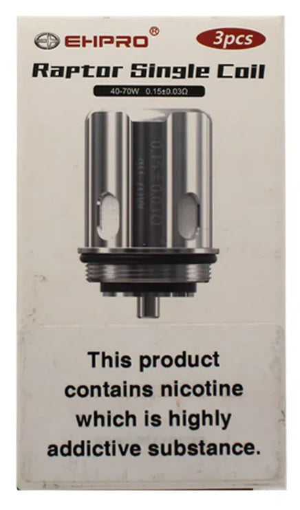 Ehpro Raptor Coils (Pack of 3) – Red Box Vape