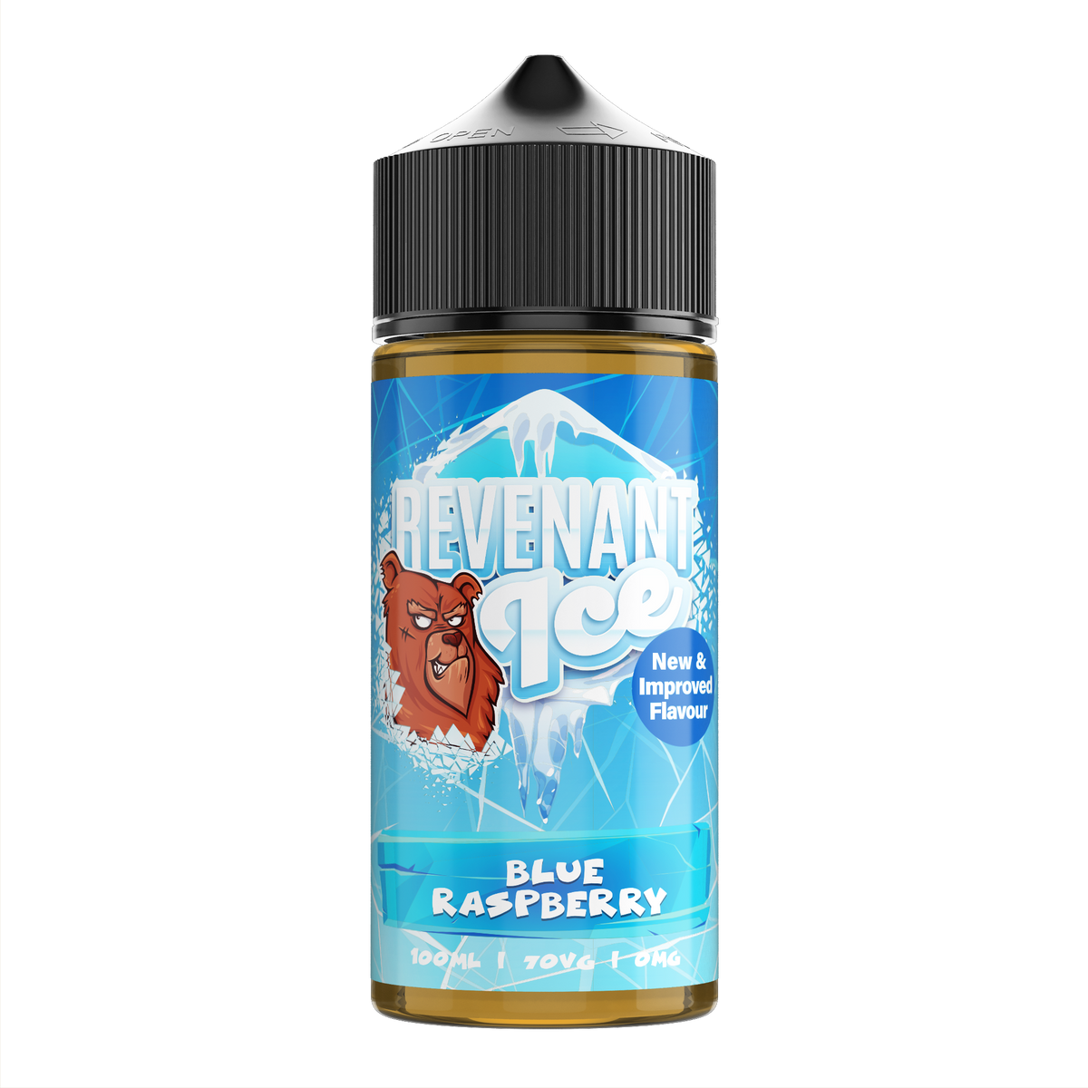 Blue Raspberry Ice 100ml Shortfill by Revenant Ice – Red Box Vape
